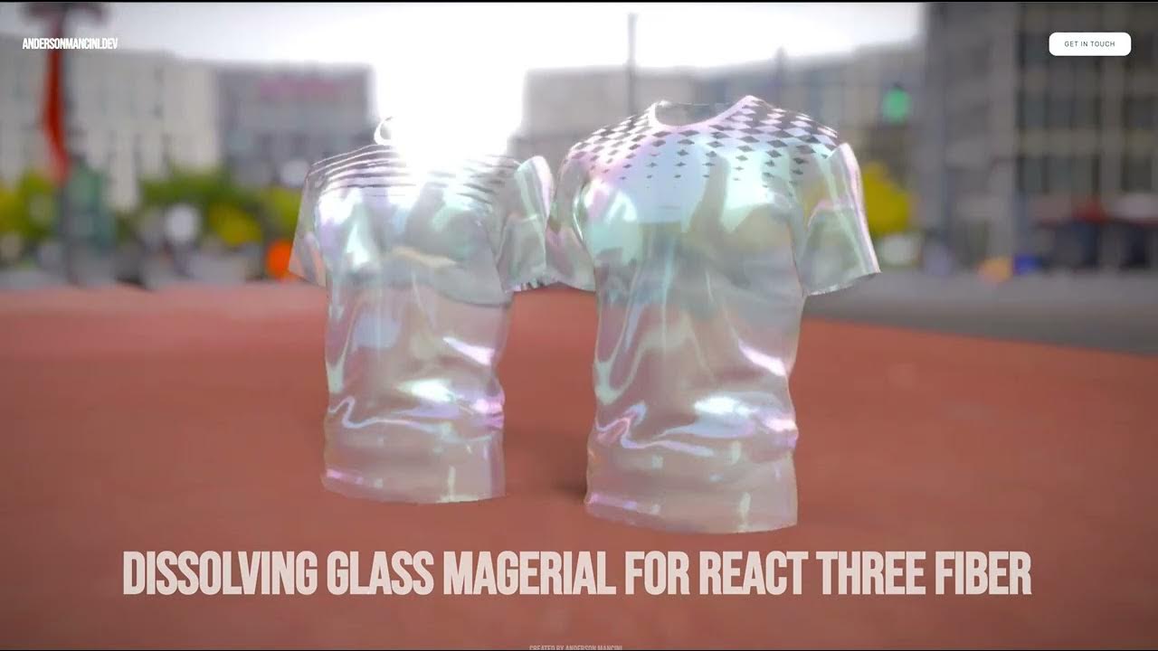 Threejs Dissolve Glass Material - YouTube