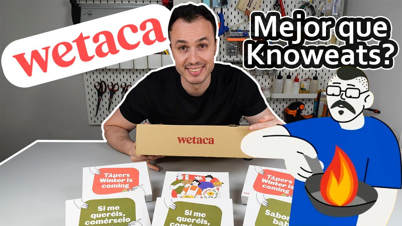 PROBANDO la comida de WETACA, la competencia de KNOWEATS | ¿Es tan mala ...