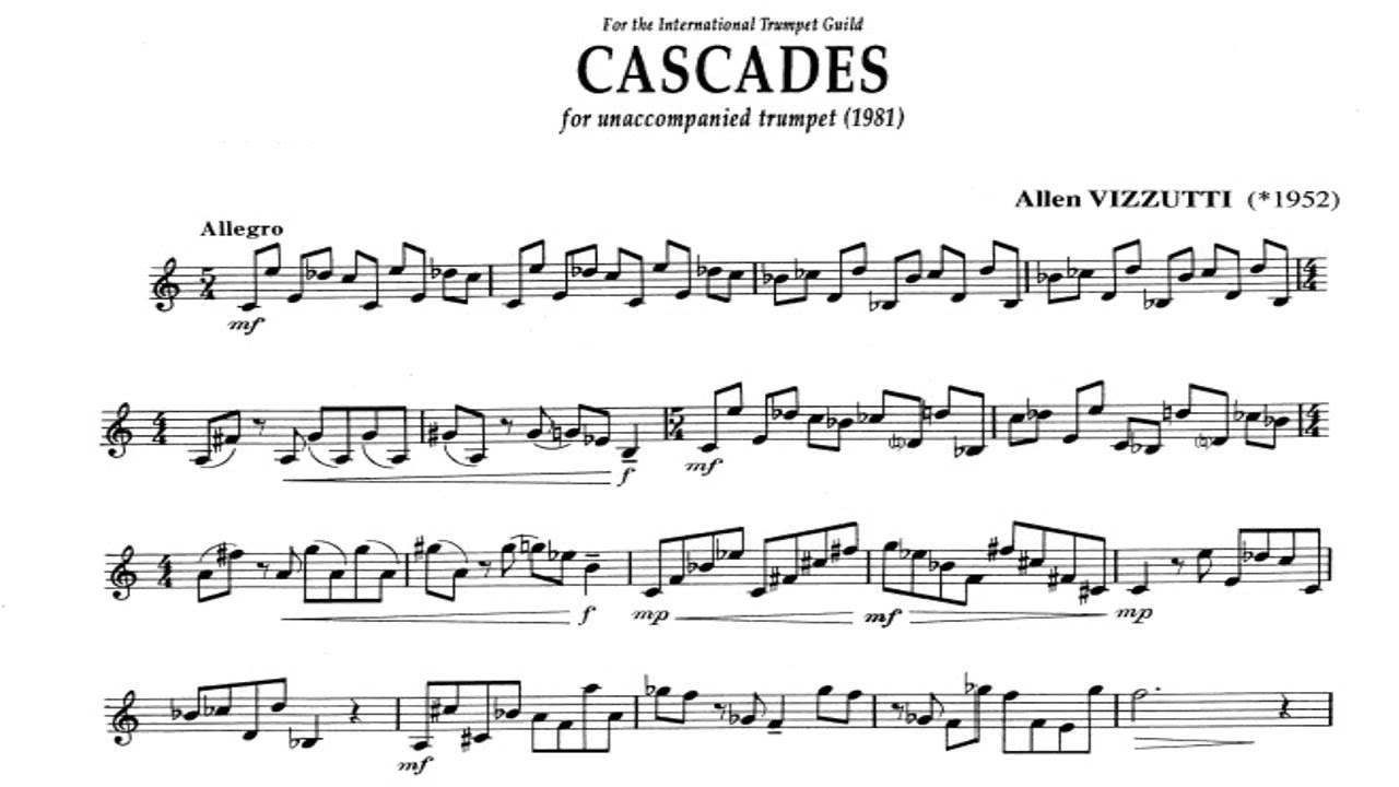 [TRUMPET SOLO] Cascades, Allen Vizzuti - YouTube