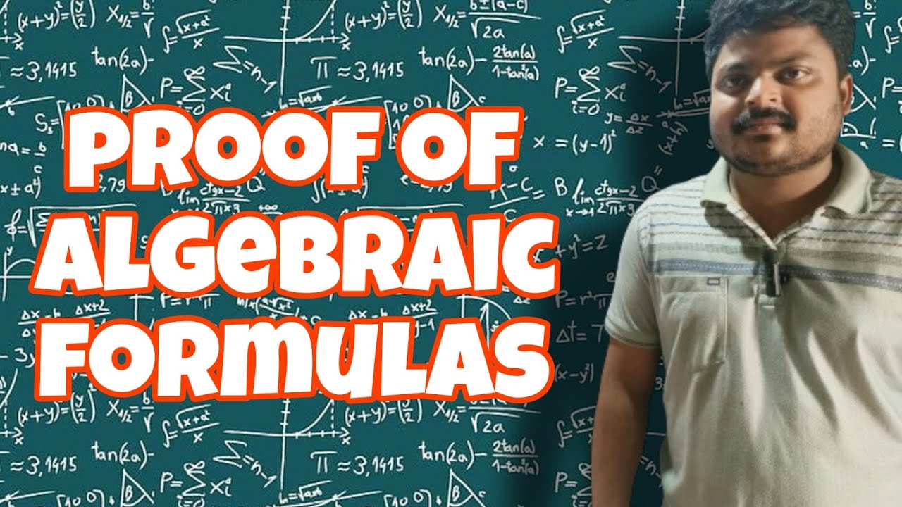 Proof of algebraic formulas..Part -1 @BFT729 #youtube #class - YouTube