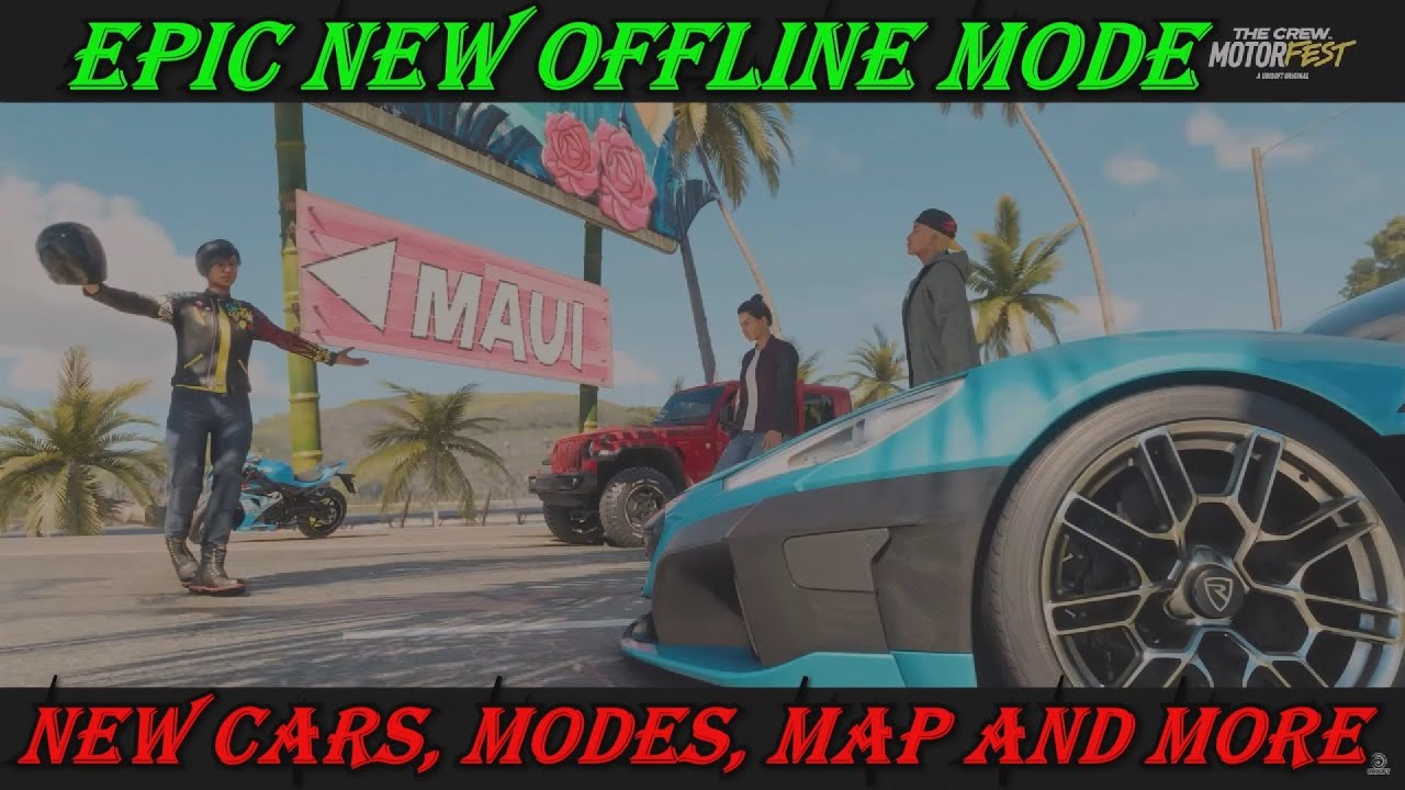 THE CREW 2 & MOTORFEST OFFLINE MODE🔥🔥🔥🔥💯 | NEW ISLAND! NEW CARS! NEW ...