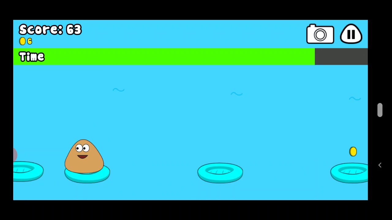 Pou Achievement% 2nd Achievement Water Hop Speedrun 39 seconds (WR ...