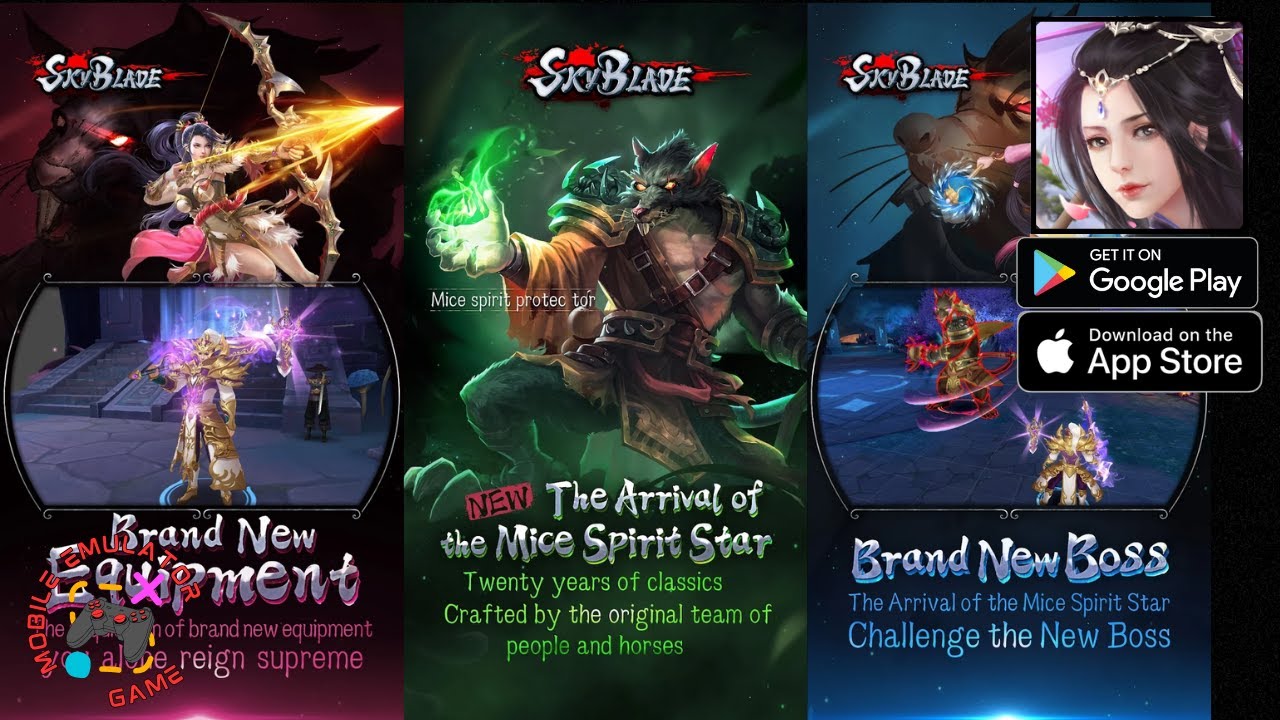 Skyblade Gameplay Android APK iOS - YouTube