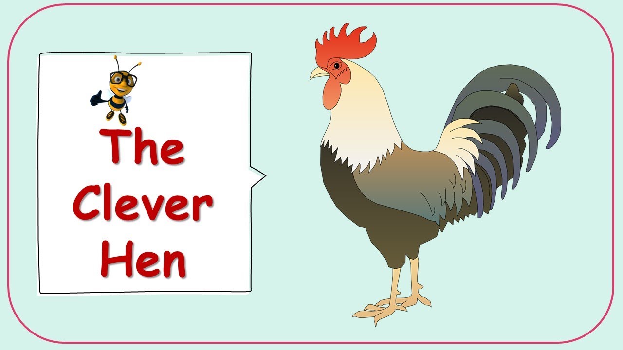 The Clever Hen - Children's poem learning English with recitation - YouTube