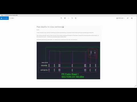 Autocad Civil3d Tips & Tricks 4: Pipe Depth In Section View - YouTube