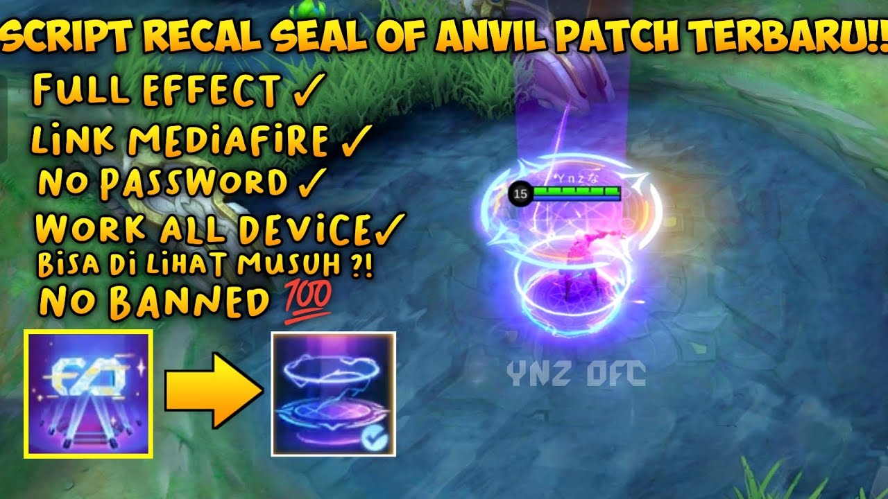 SCRIPT RECALL PARTY STAR TO TAS TAS SEAL OF ANVIL || FULL EFFECT & FULL ...