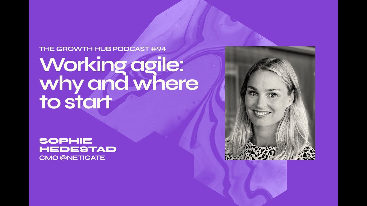 Working Agile: Why and Where to Start - Sophie Hedestad (Netigate ...