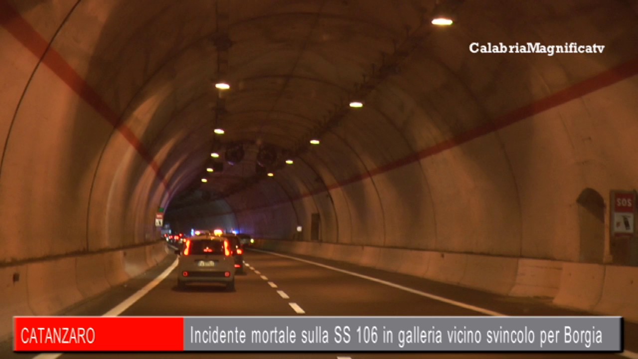 Catanzaro: incidente mortale SS 106, altezza svincolo di Borgia 1/2 ...