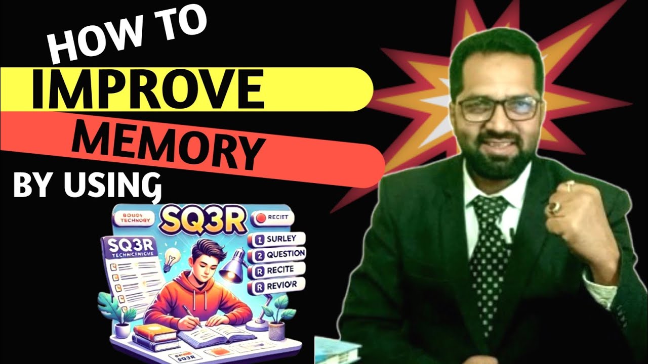 How to improve memory with SQ3R technique || Become A Topper || Mind Power Brain Training - YouTube