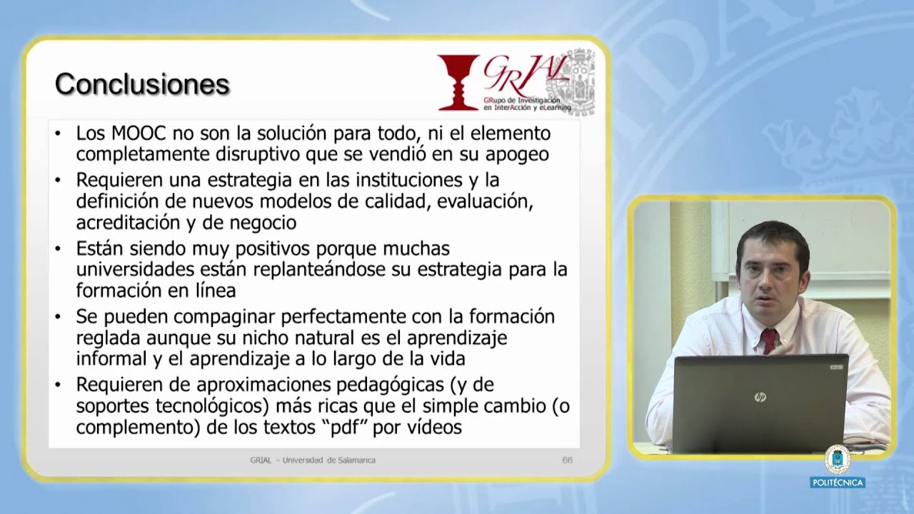 Tendencias en los MOOC's. Conclusiones. (Diseño MOOC 17/18) old - YouTube