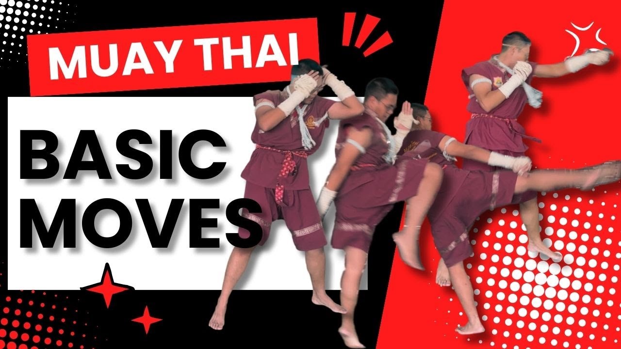 Basic Muay Thai Moves | Muay Thai for Beginners | Basic 8 Limbs Weapons - YouTube