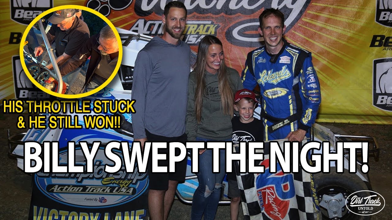 Billy Pauch Jr Goes Back To Back At Action Track USA! - YouTube