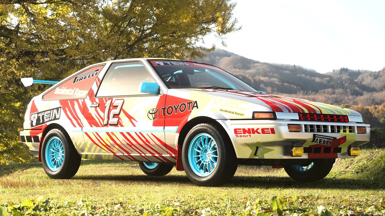Gran Turismo 7 RWD Rally Car: Sprinter Trueno 1600GT APEX (S.Shigeno ...