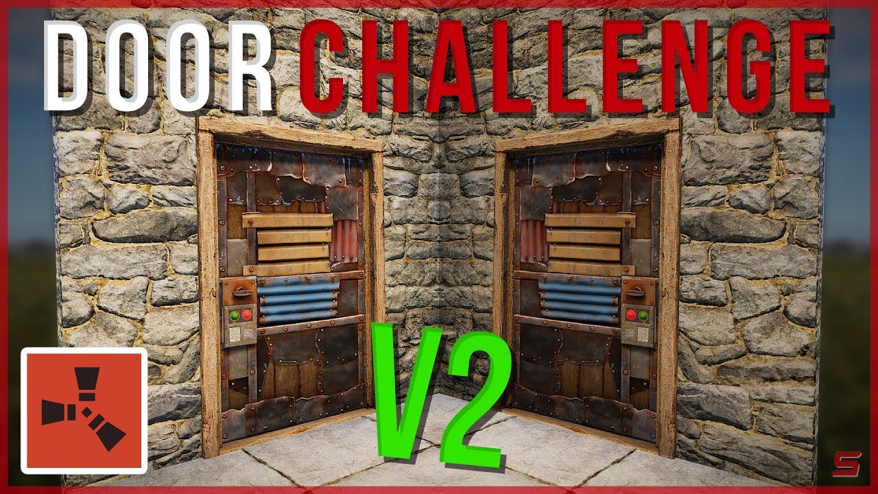 RUST | 50/50 DOOR CHALLENGE GAMESHOW V2! | Rust Gameshow Gameplay - YouTube