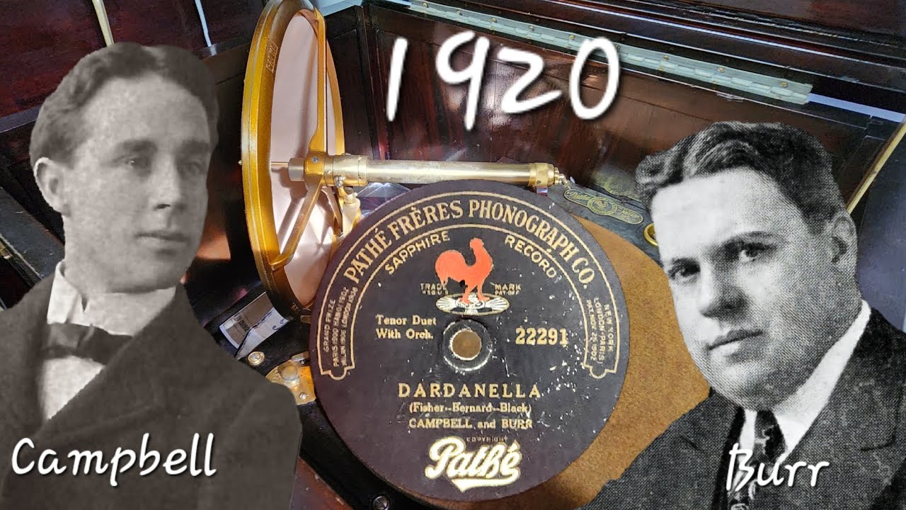 AHEAD OF ITS TIME: 1920 Pathe Actuelle H Phonograph - Dardanella by ...