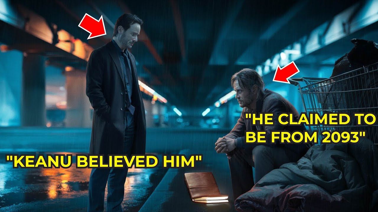 Keanu Reeves Meets a Homeless Man Who Says He’s from 2093 — What ...
