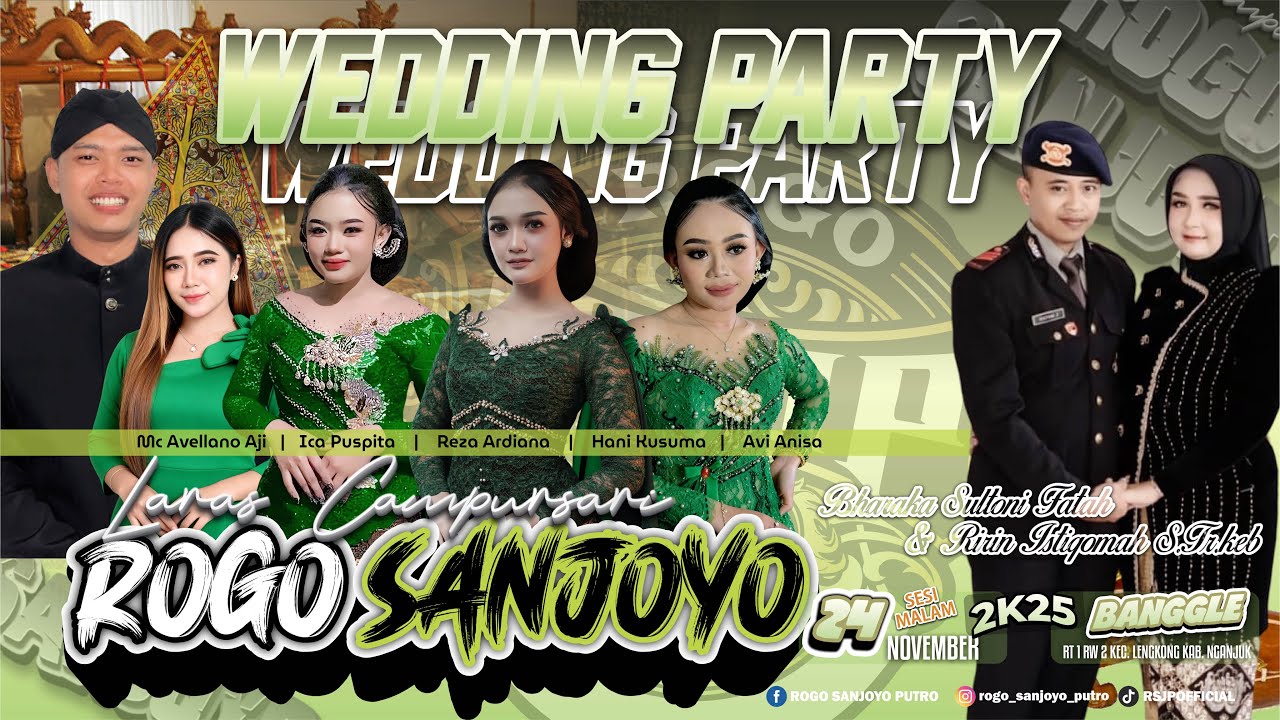 🔴 LIVE STREAMING LARAS CAMPURSARI ROGO SANJOYO | Live Bangle lengkong ...