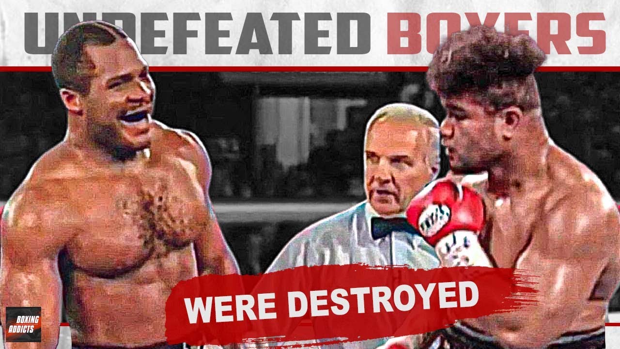 When Undefeated Boxers Get Destroyed. Top 10 - YouTube