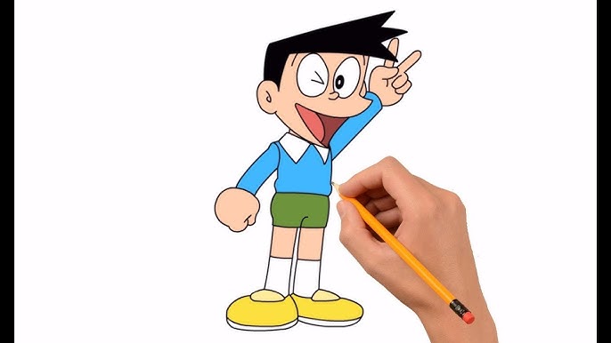 How To Draw Nobita From Doraemon ||Easy Drawing Ideas For, 51% OFF