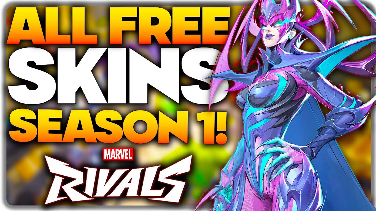 All FREE Unlockable SKINS for Marvel Rivals Season 1! - YouTube
