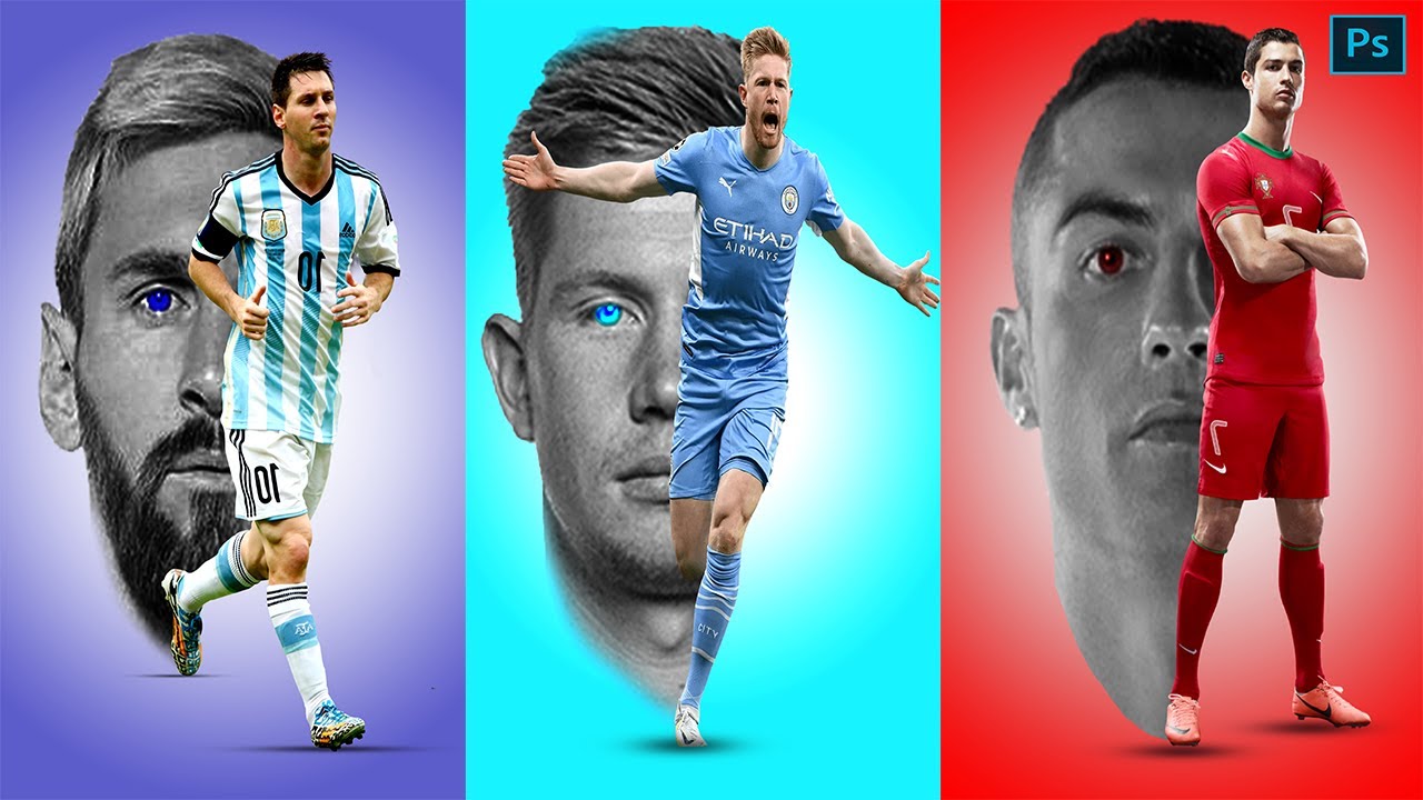 How to Make Football Poster Design in Photoshop - #photoshop_tutorial ...