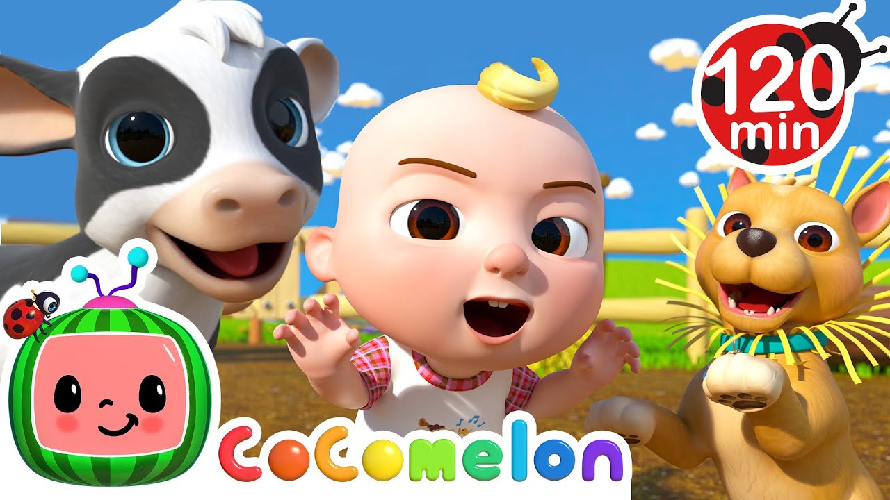 JJ and his Baby Animals Sing Old MacDonald! | Fun with JJ! | CoComelon ...