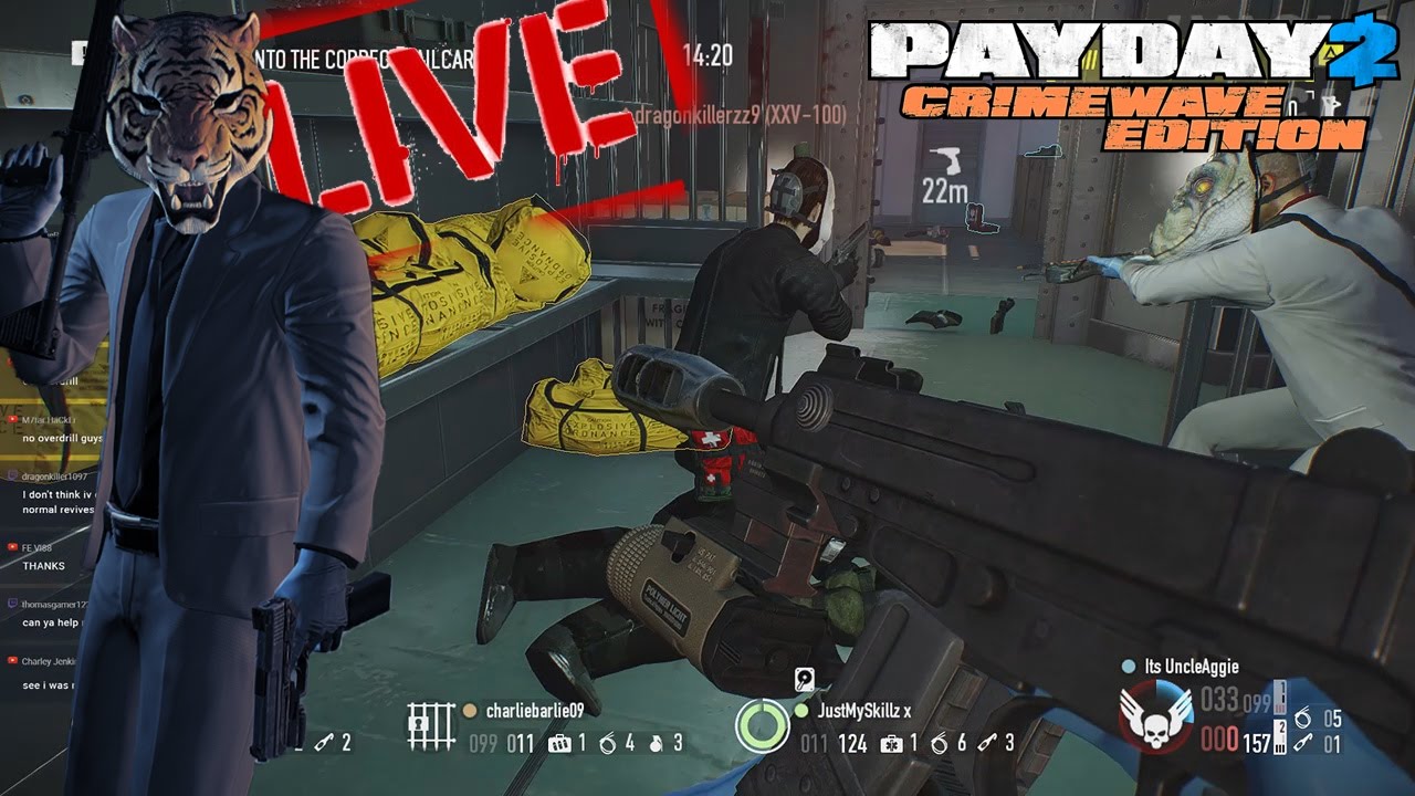 Train Heist, Hotline Miami, Watch Dogs & More! (Payday 2 Crimewave ...