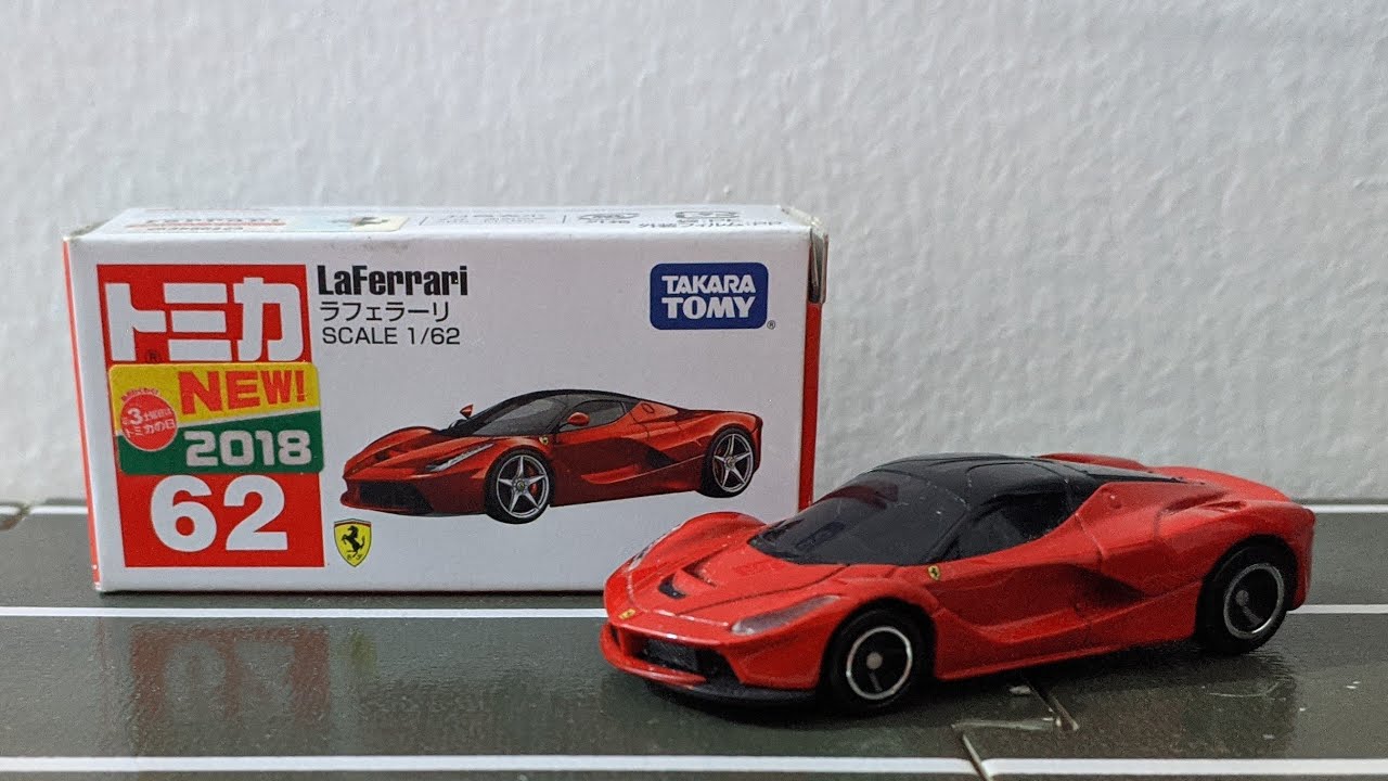 LaFerrari (No.62) | Tomica Unboxing - YouTube