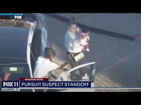 Pookie lead's police in Live stream pursuit with child and family in ...