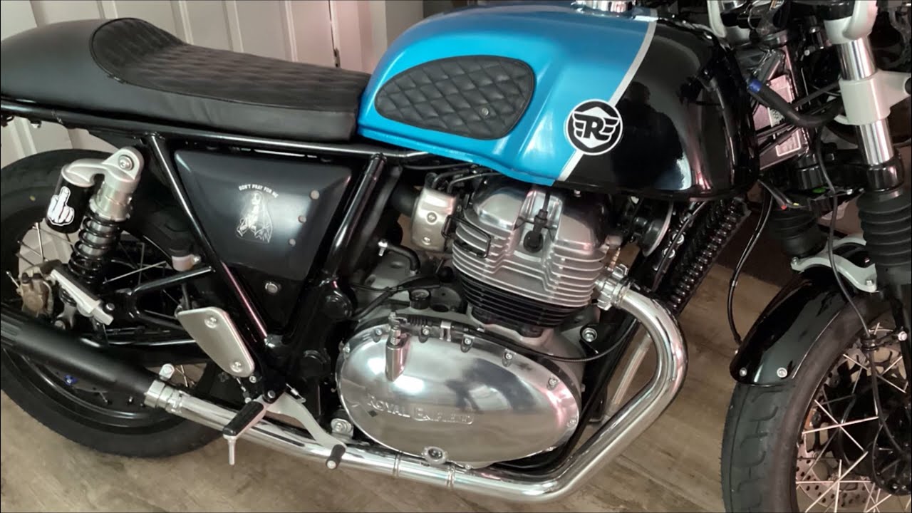 Interceptor 650 re-location of rectifier regulator - YouTube