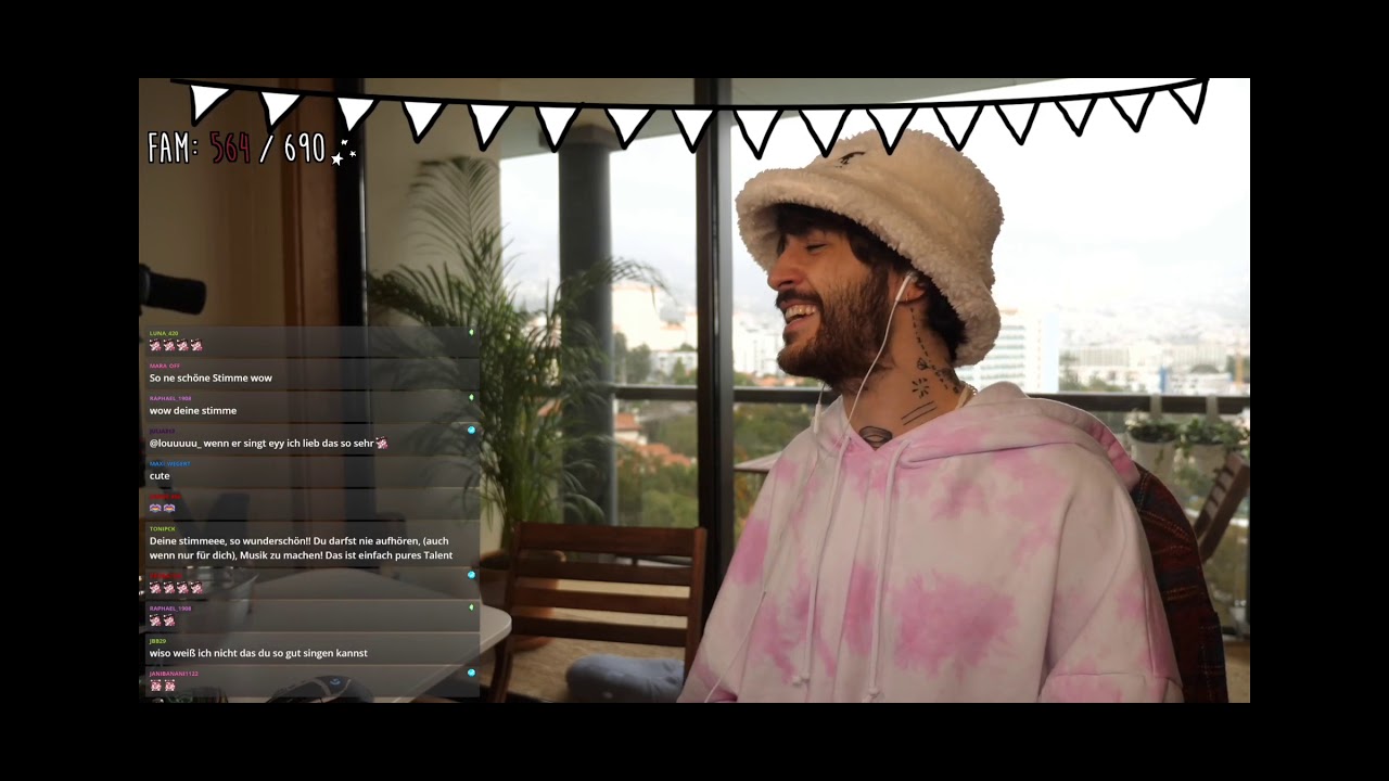 Toni Pirosa singt im Live-Stream | Twitch-Clip - YouTube