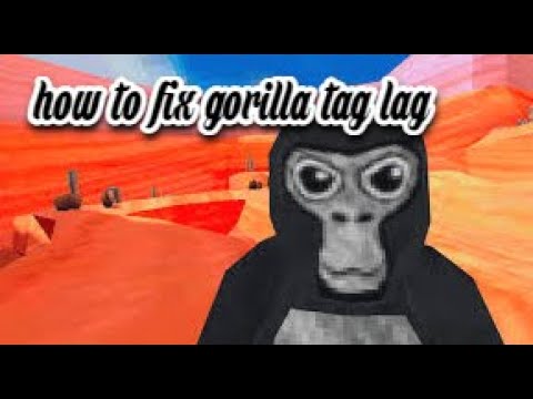 How to fix gorilla tag lag and framerate drop - YouTube