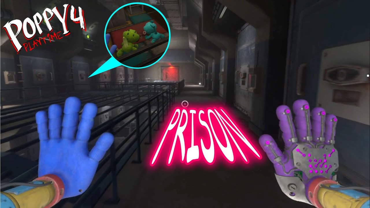 PRISON / Poppy Playtime: chapter 4 - YouTube