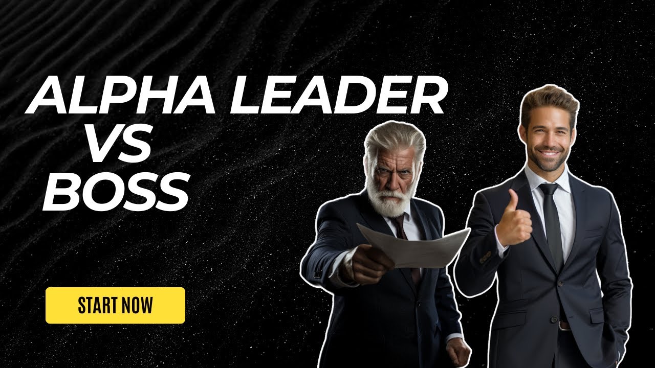 🤝Boss vs Leader, what's the difference? Alpha Male Leadership # ...