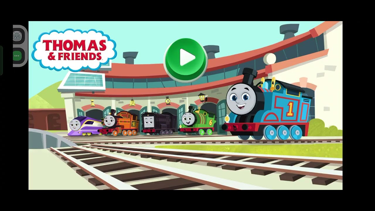 Cartoon game thomas and friends walking around the station having fun 😊 ...