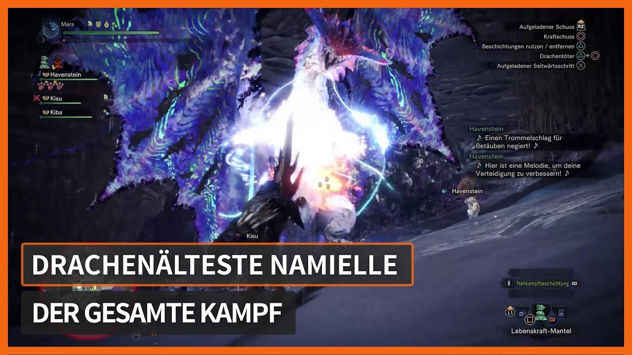 Monster Hunter World: Iceborne | Namielle | Der gesamte Kampf - YouTube