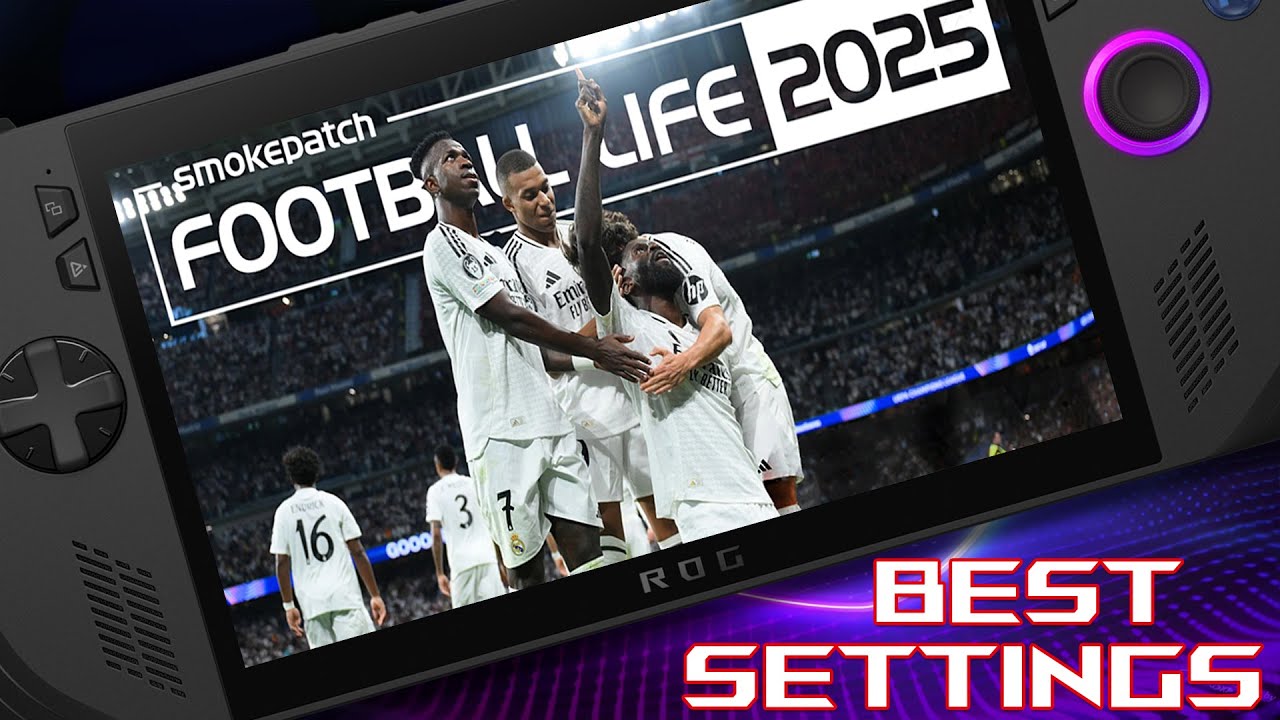 SP Football Life 25 - ROG Ally X - Gameplay - 1080p - 18W - YouTube