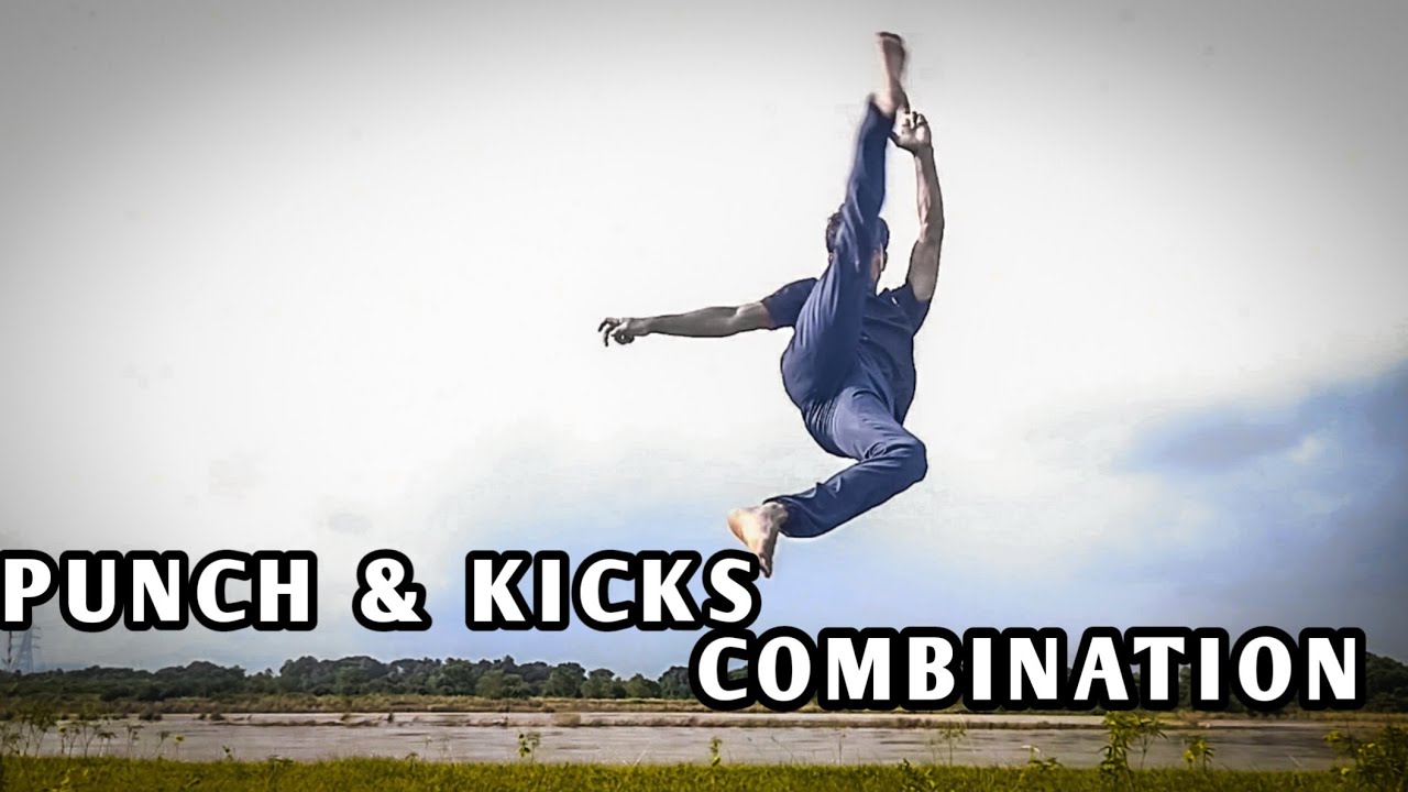 Punch And Kick Combination Training | Flf Martial Arts Academy - YouTube