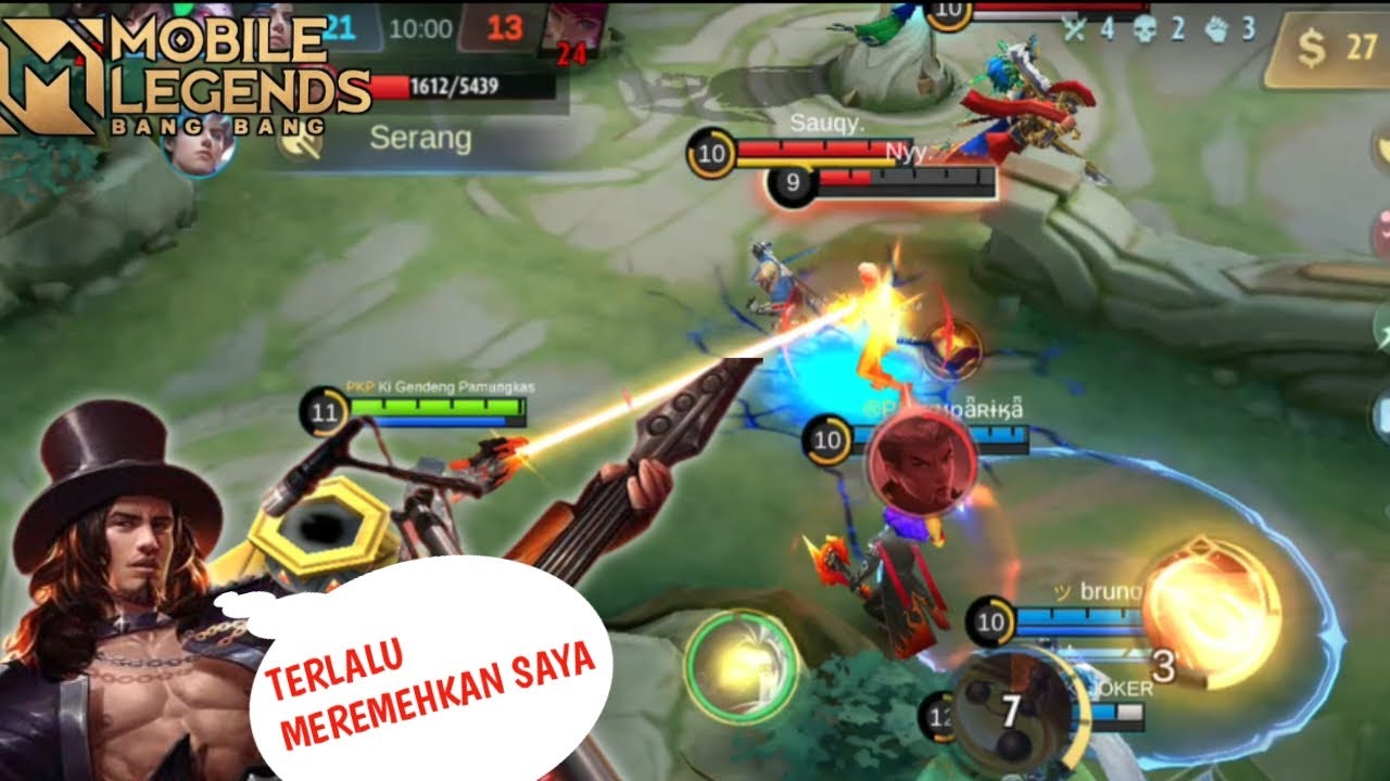 CLINT HERO POWER OF DAMAGE - MOBILE LEGENDS - YouTube
