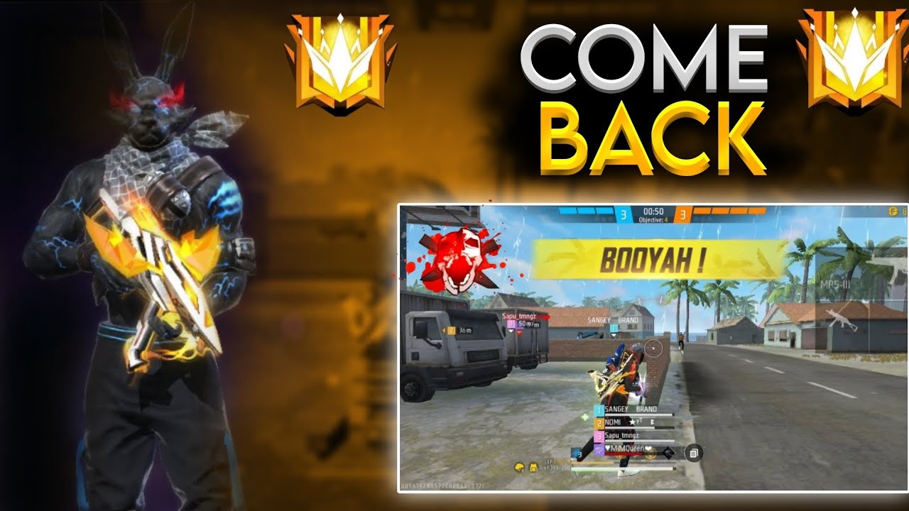 Free Fire Comeback - YouTube
