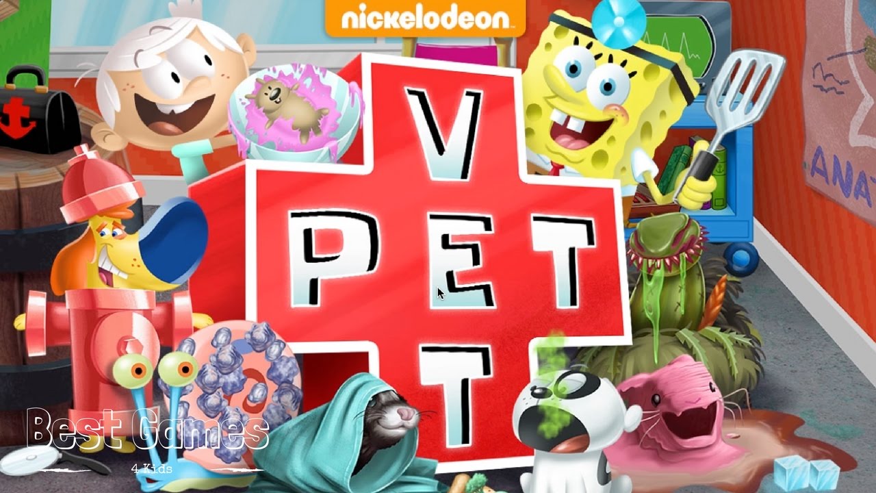 Nickelodeon Pet Vet | Best Nick Pets Game 4 kids - YouTube