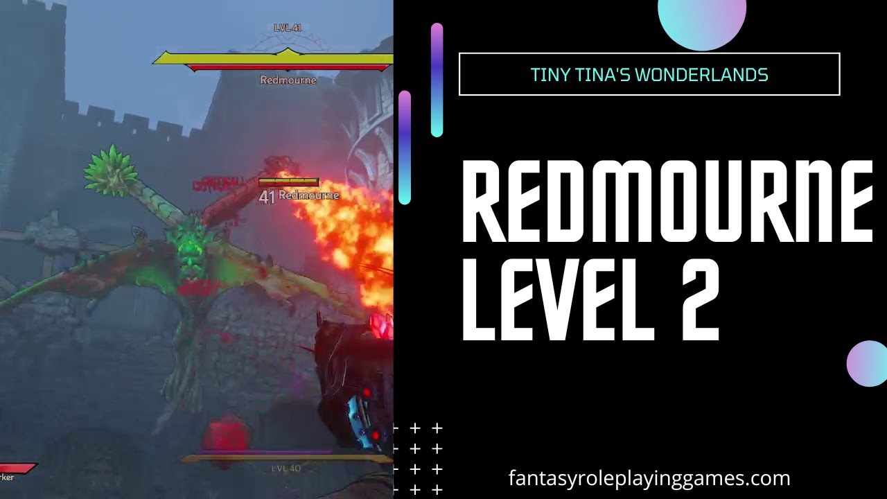 Tiny Tina's Wonderlands - Shattering Spectreglass | Defeating Redmourne ...