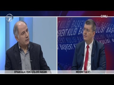 Başkent Kulisi - Efkan Ala - 26 Mart 2017