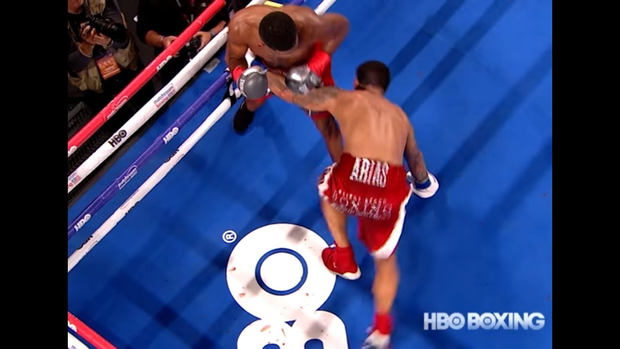 Danny Jacobs Mops The Floor With Arias, Jarrell Miller TKO's Wach - YouTube