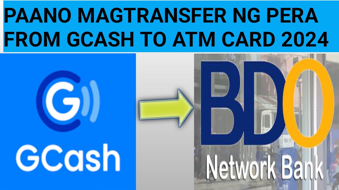 How To Transfer Money From Gcash To Bank Account or ATM Card 2024 - YouTube