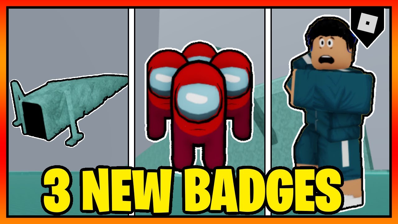 How to get SEA EATER BABY, RED SUS CLONE, & SQUID GAME PART 3 BADGES in ...