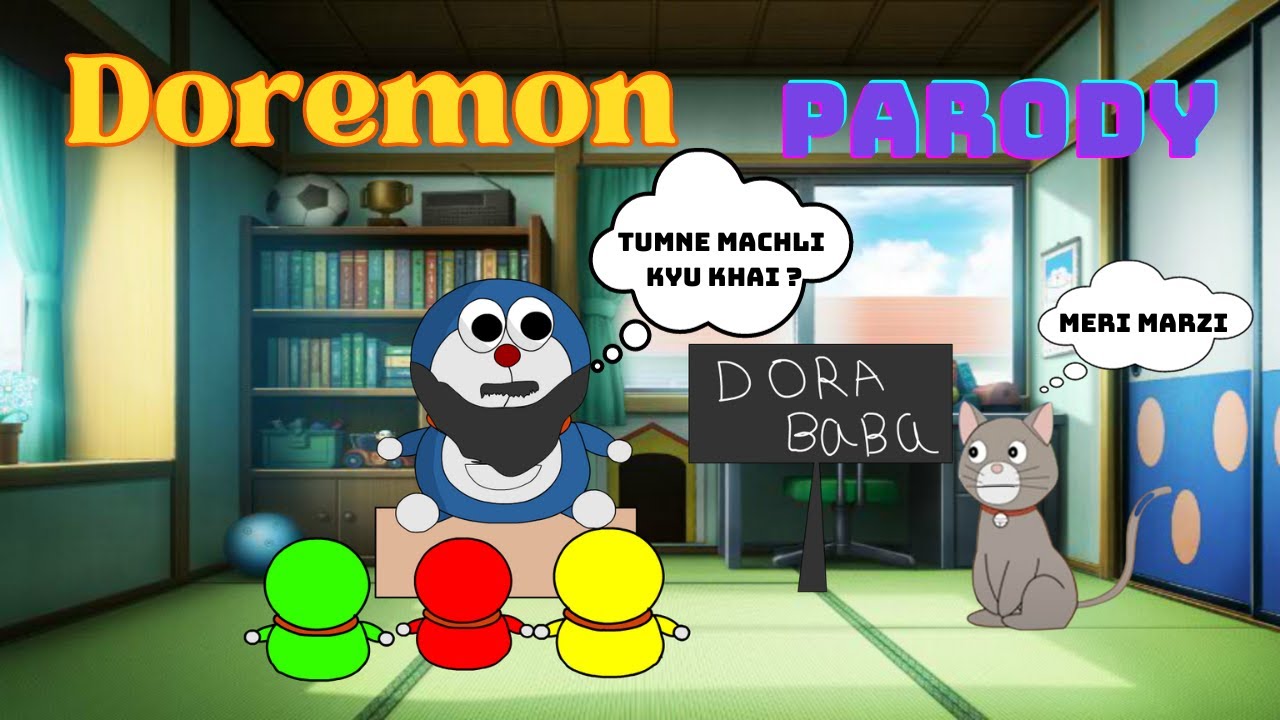 Dora Baba & Mini Dora's Hilarious Adventure! 😂 Indian Doraemon Parody ...
