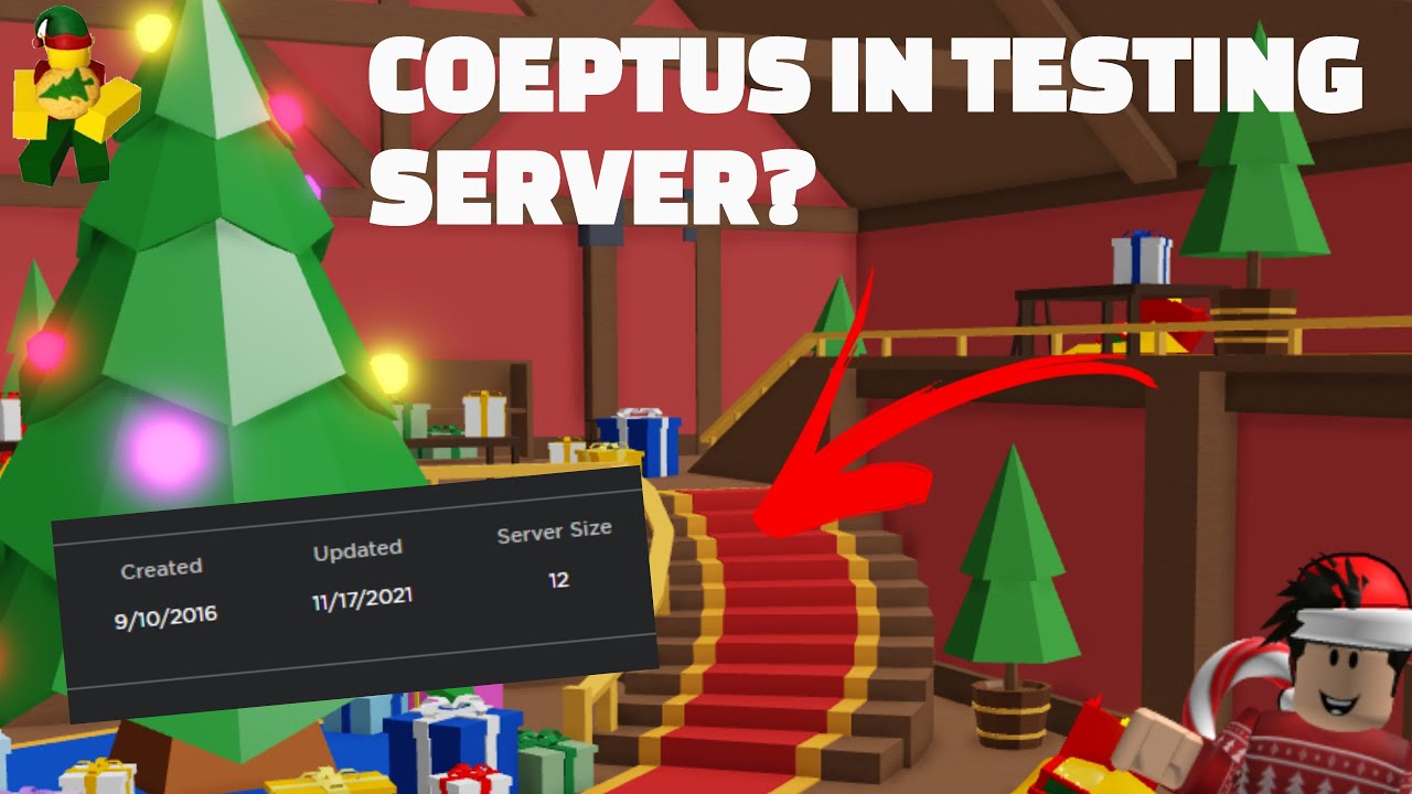 Coeptus In Testing Server!? (Bloxburg Update News!) - YouTube