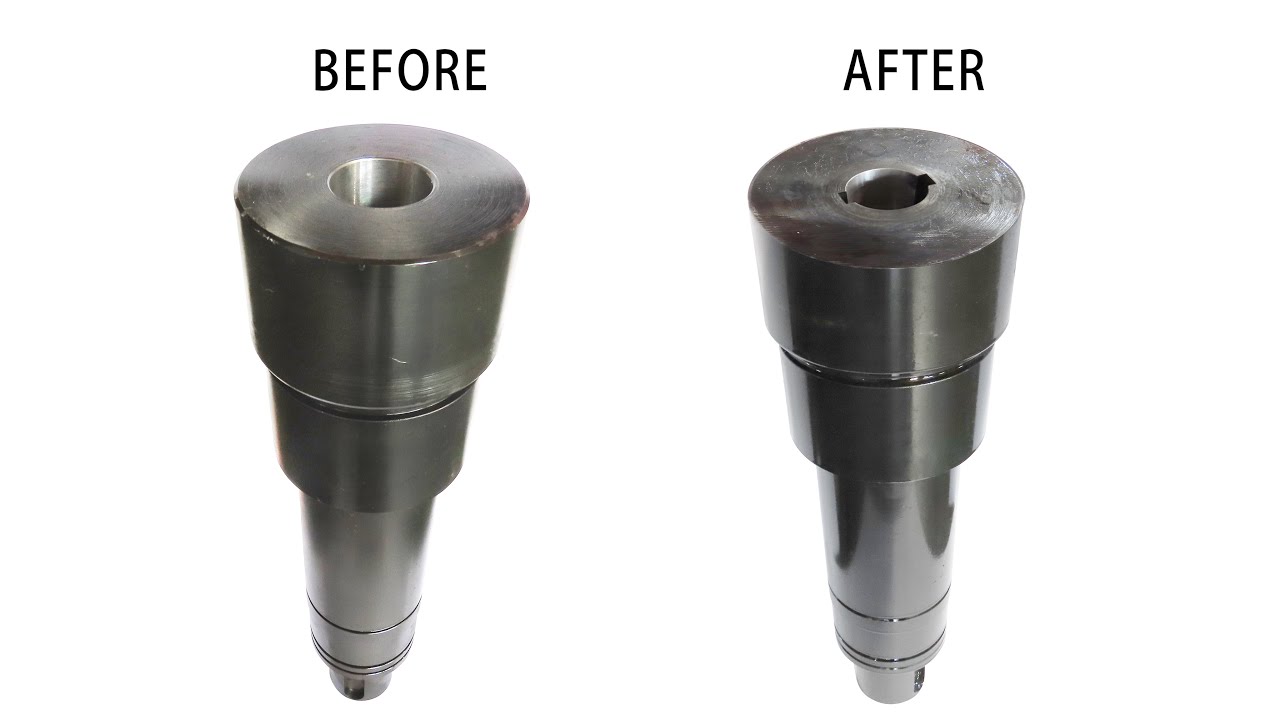 CNC-300 3 Axis CNC Slotting M/C - Blind Keyway Slotting Process 盲孔鍵槽加工 ...