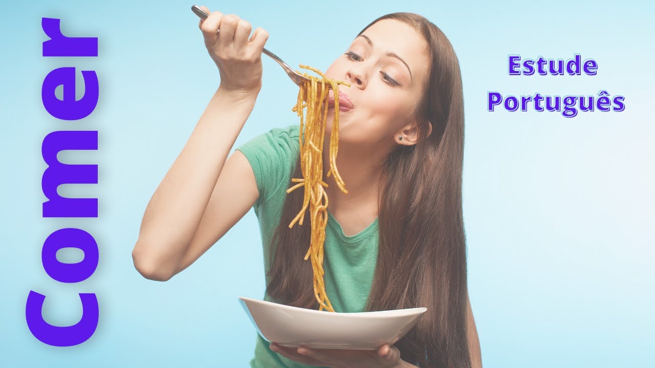 Aula de Português - verbo comer. - YouTube